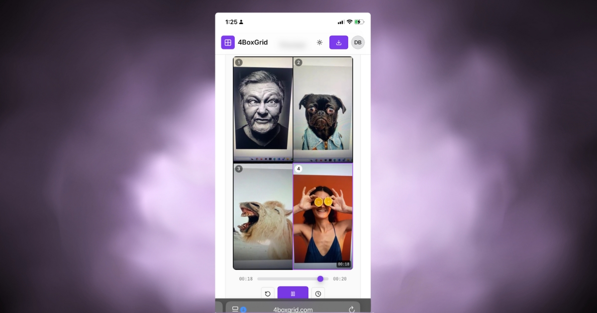 4BoxGrid - Video Grid Creator